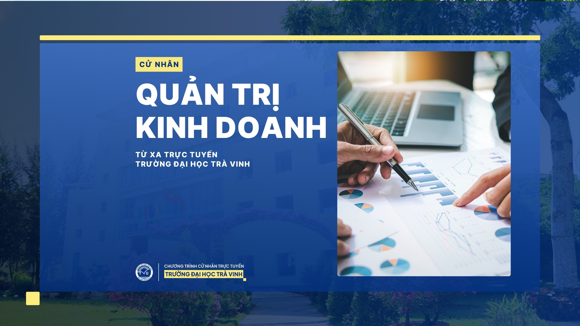 Đại học từ xa ngành quản trị kinh doanh trường đại học Trà Vinh